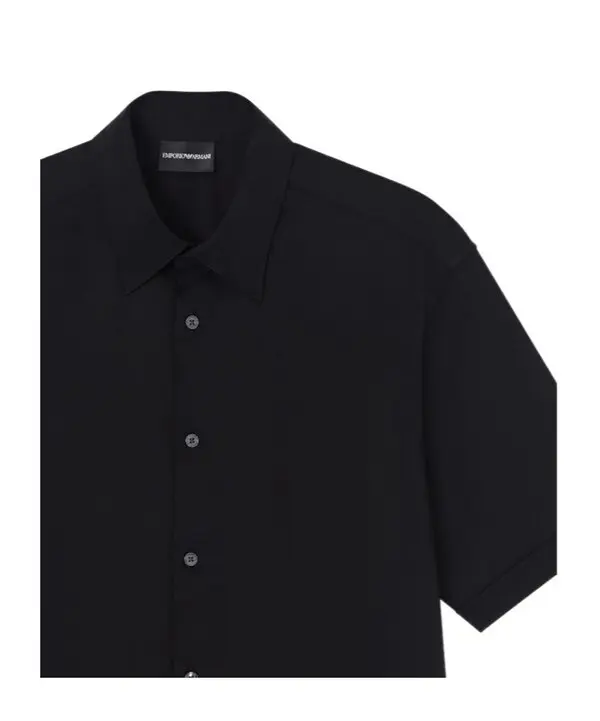 Emporio Armani Button-up Short-sleeved Shirt