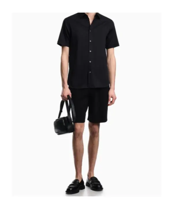Emporio Armani Button-up Short-sleeved Shirt