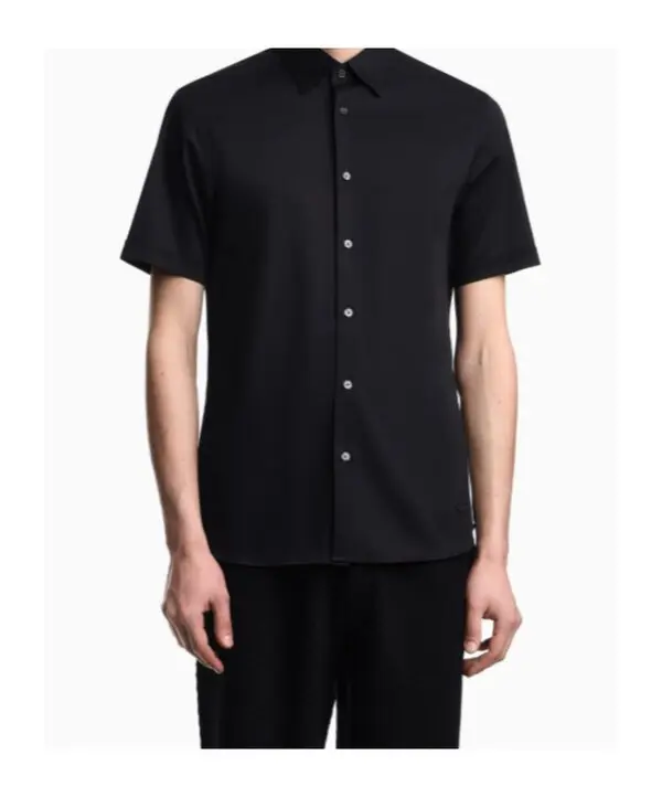Emporio Armani Button-up Short-sleeved Shirt
