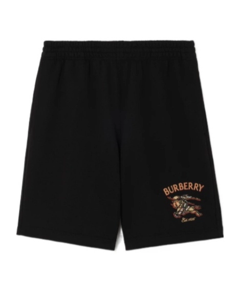 Burberry Knight Check Cotton Shorts