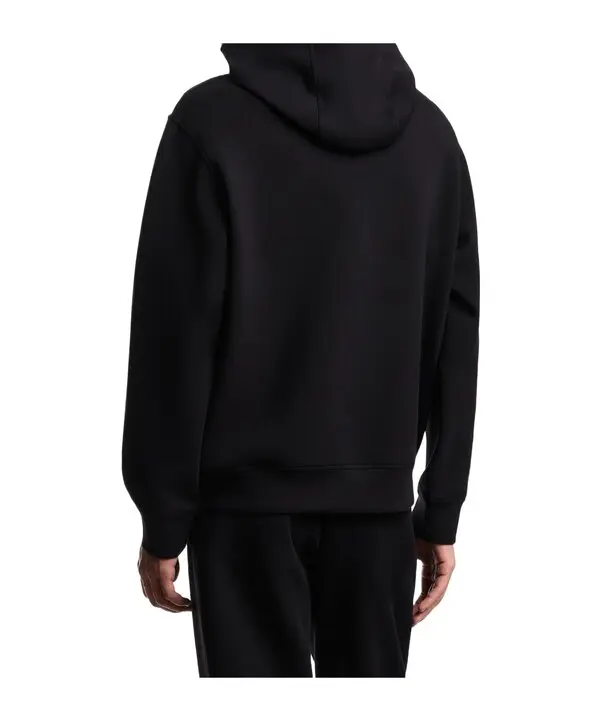 Emporio Armani Drawstring Long-sleeved Hoodie