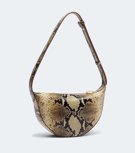JOSEPH Bean Snake-effect Leather Shoulder Bag