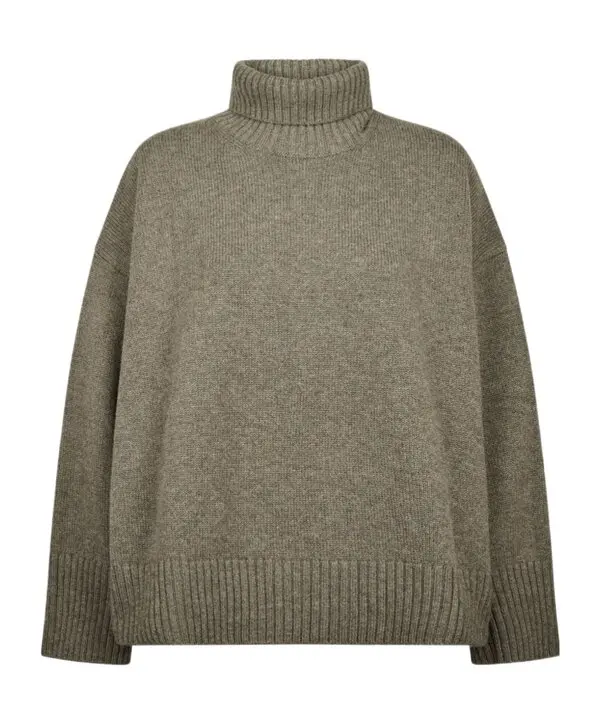 Soeur High-neck Knit Sweater