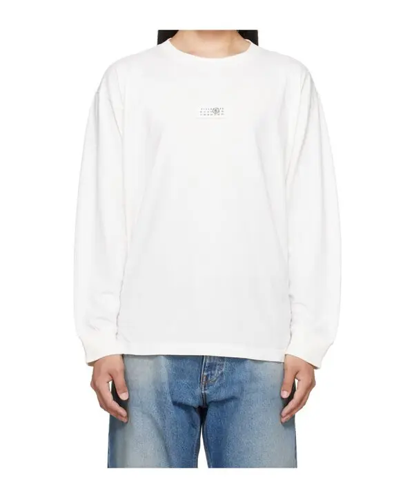 MAISON MARGIELA Long-sleeved T-shirt - White