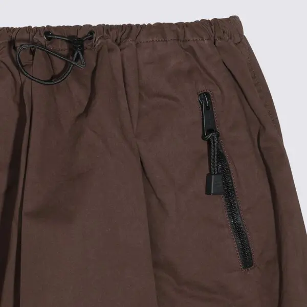 Miu Miu Washed Gabardine Flared Skirt