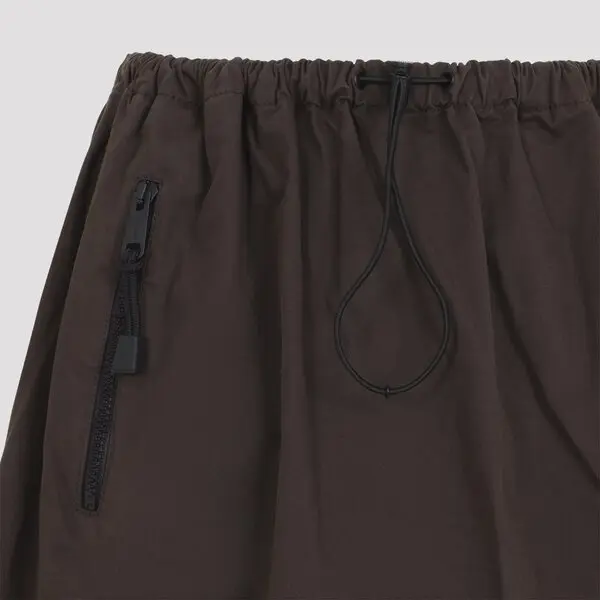 Miu Miu Washed Gabardine Flared Skirt