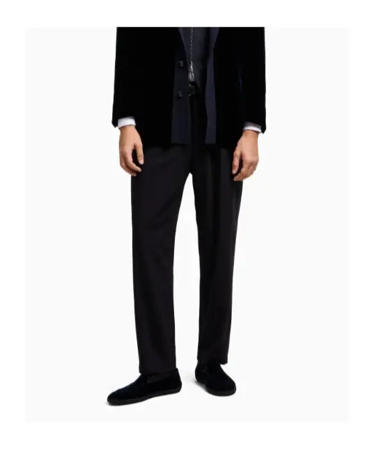 Giorgio Armani Pleat Detailed Trousers