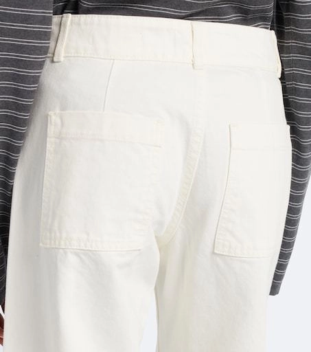 NILI LOTAN Megan Wide-leg Jeans - White
