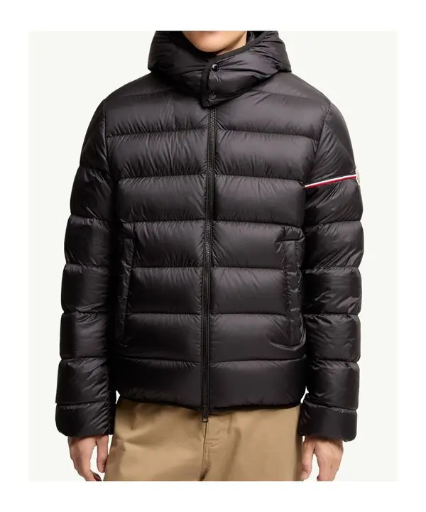 Moncler Ravenlock Hooded Short Down Jacket
