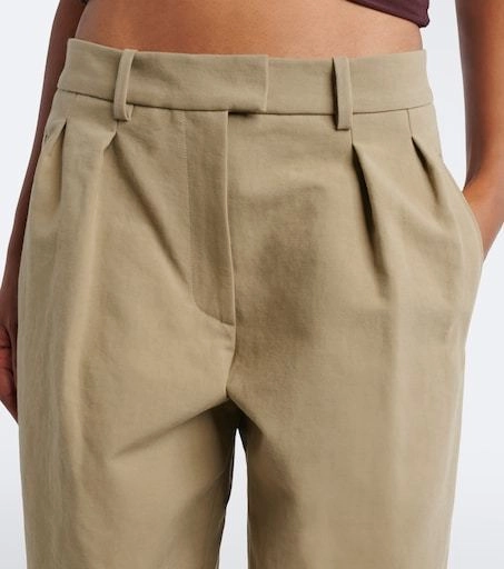 Magda Butrym Cotton Wide-leg Pants