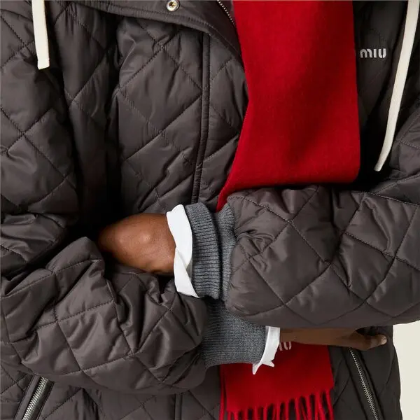 Miu Miu Hooded Padded Jacket