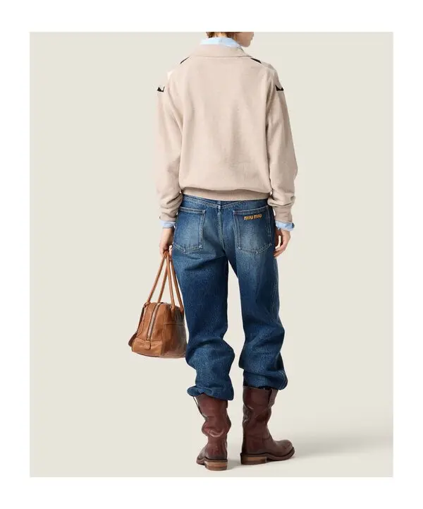 Miu Miu Cashmere Polo Sweater