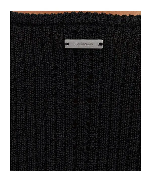 Calvin Klein Single-breasted Knit Cardigan