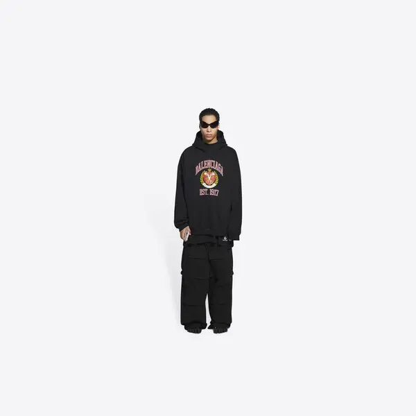 Balenciaga Logo-print Hoodie
