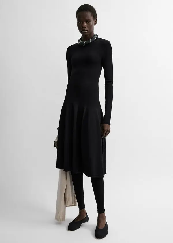 TOTEME Sculpted Rib Knit Dress