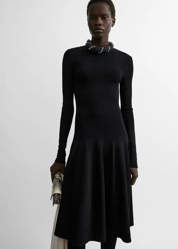 TOTEME Sculpted Rib Knit Dress
