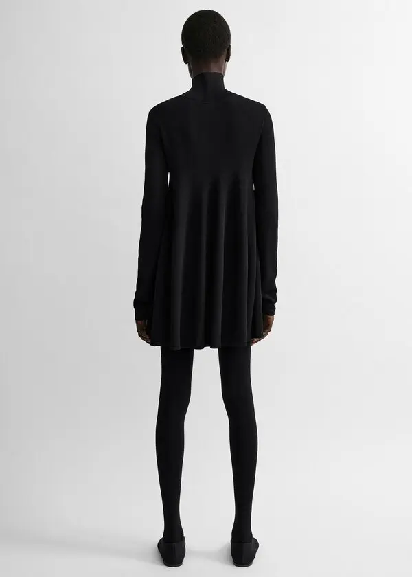TOTEME Crepe Turtleneck Top