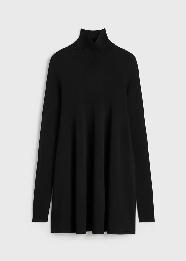 TOTEME Crepe Turtleneck Top