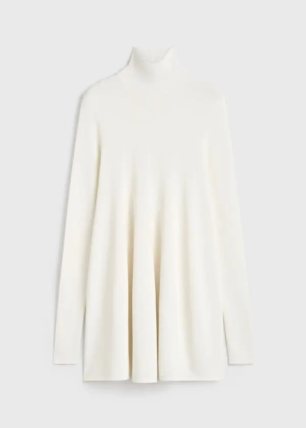 TOTEME Crepe Turtleneck Top