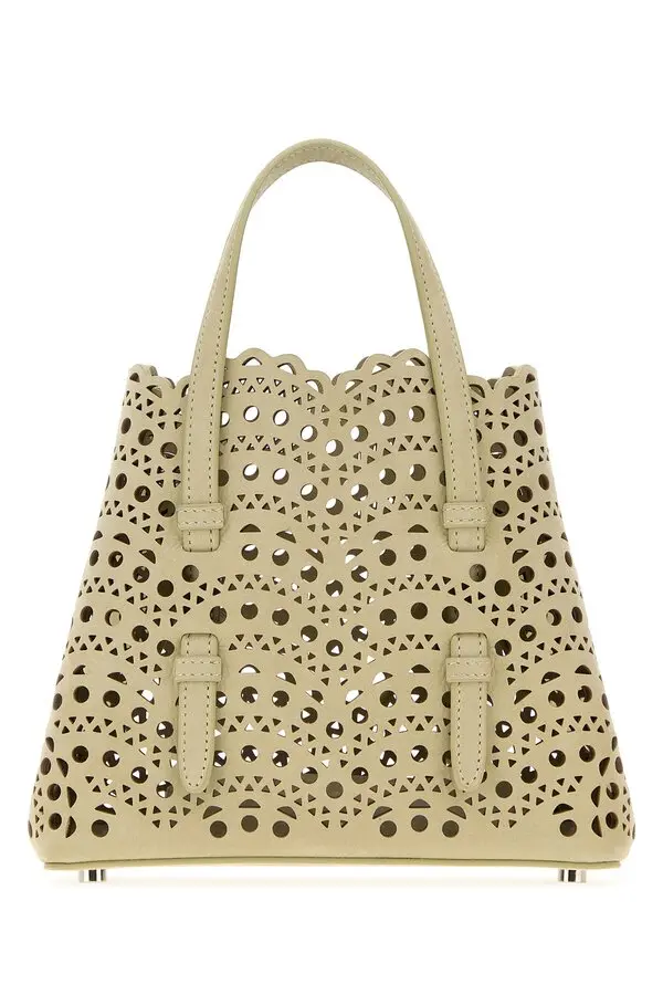 Alaïa Sage Nubuck Mina 20 Handbag