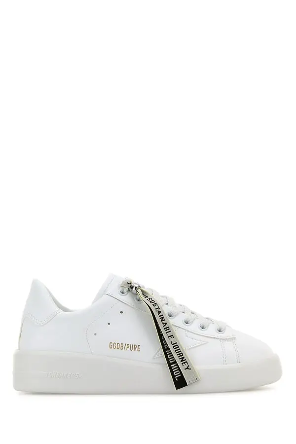 GOLDEN GOOSE Leather Sneakers - White