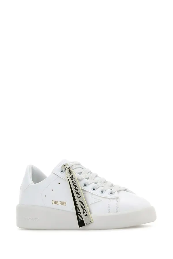 GOLDEN GOOSE Leather Sneakers - White