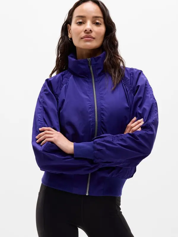 Athleta Jetset Bomber Jacket