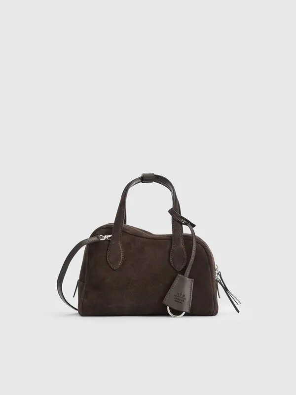ATP ATELIER Ormelle Suede Top Handle Bag