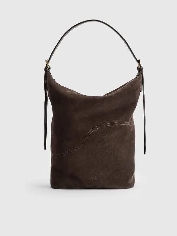 ATP ATELIER Tolve Suede Tote Bag