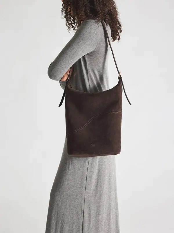 ATP ATELIER Tolve Suede Tote Bag