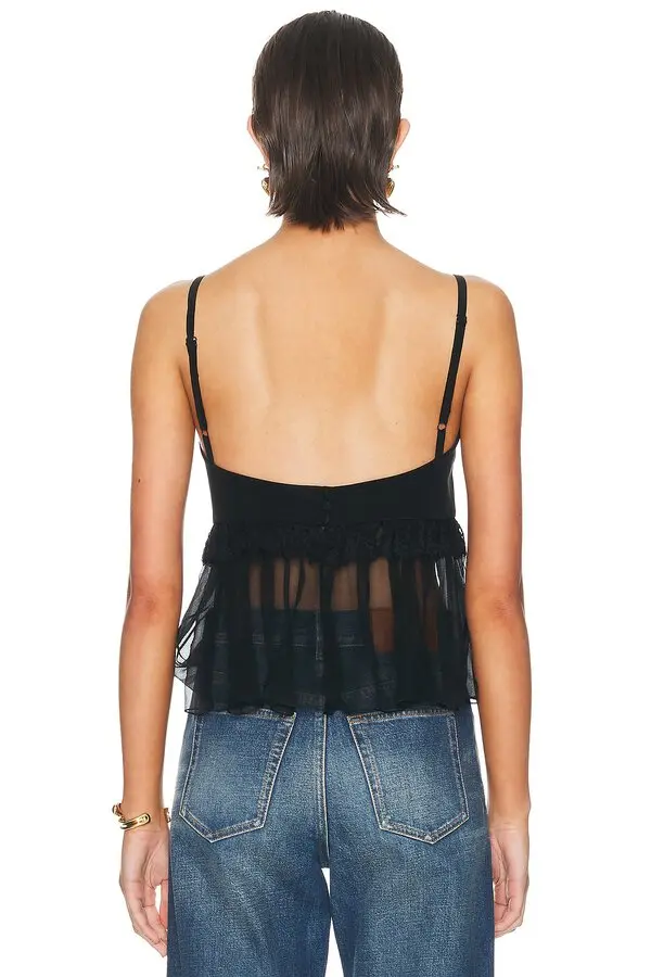Chloé Sheer Lace Cami Top