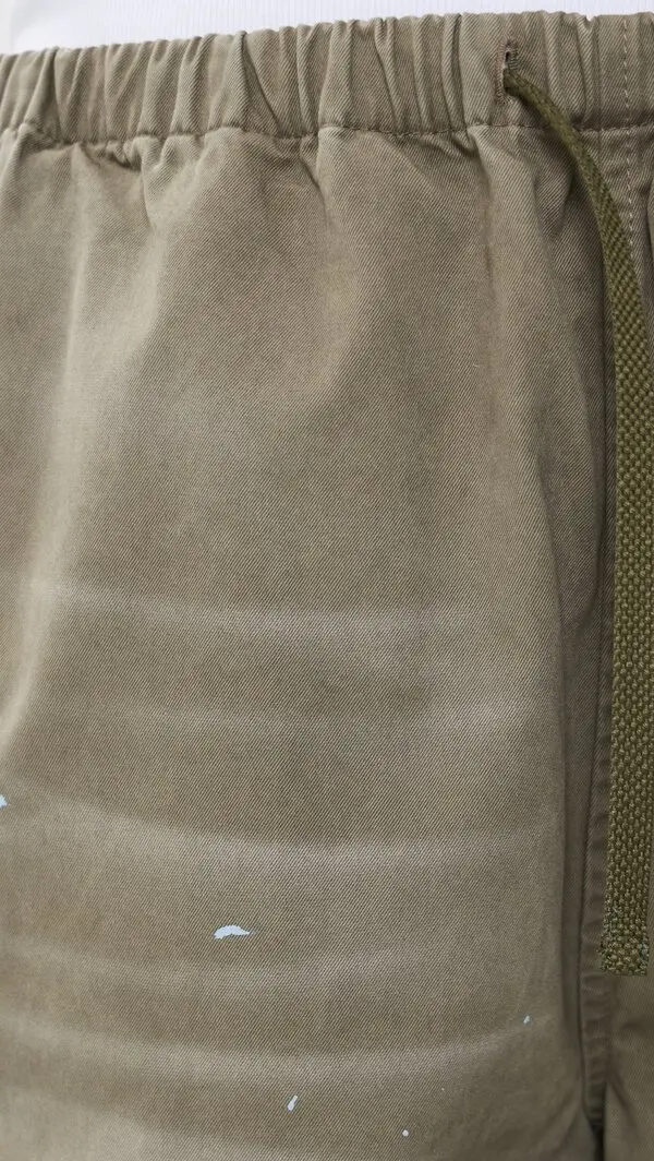 Acne Studios Plott Twill Pants - Dusty Green