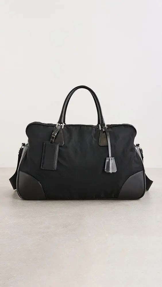 Shopbop Prada Tessuto Nylon Weekender Travel Bag