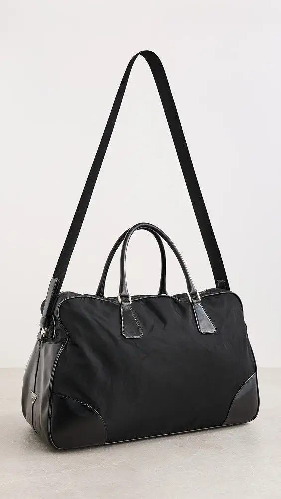 Shopbop Prada Tessuto Nylon Weekender Travel Bag
