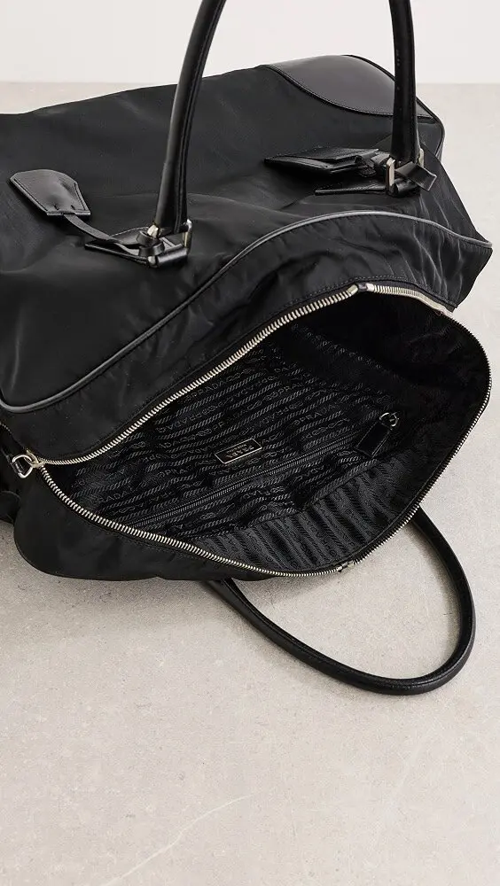 Shopbop Prada Tessuto Nylon Weekender Travel Bag