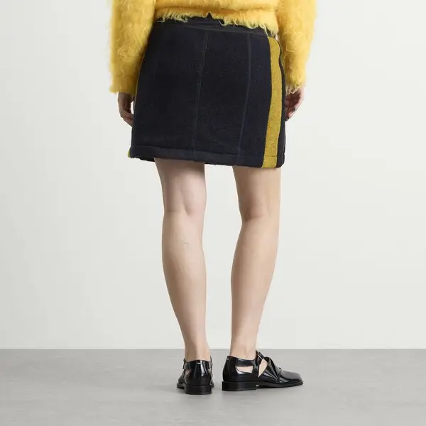 Toga Wool Jersey Skirt