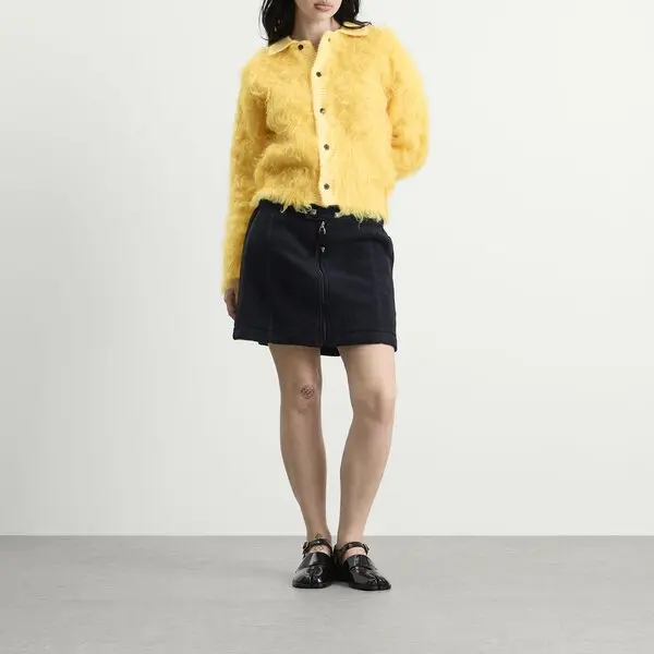 Toga Wool Jersey Skirt