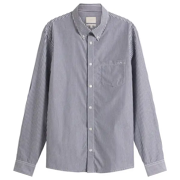A.p.c. New Greg Stripe Poplin Shirt
