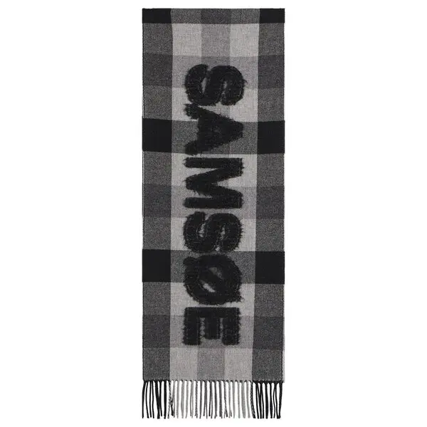 SAMSØE SAMSØE Sasamsoe Scarf - Grey Melange Check