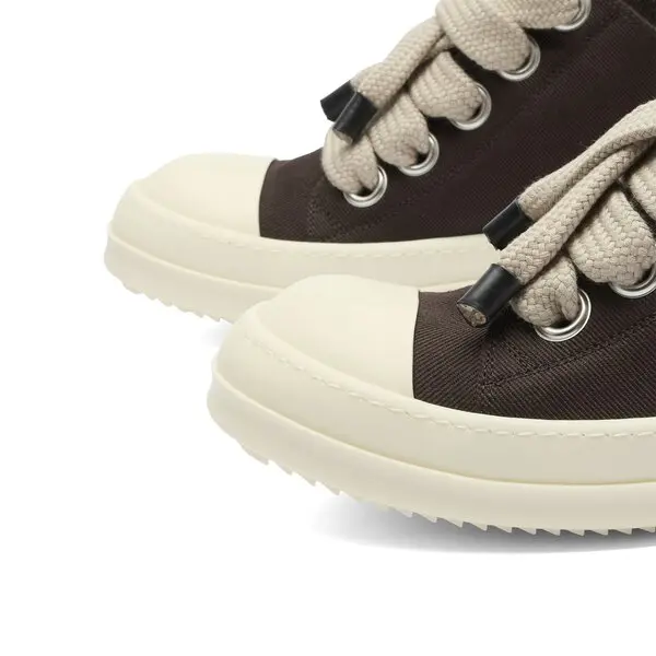 Rick Owens Denim Jumbolace Low Sneaks