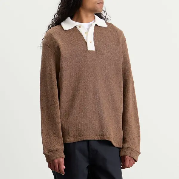 PALMES Knitted Rugby Shirt
