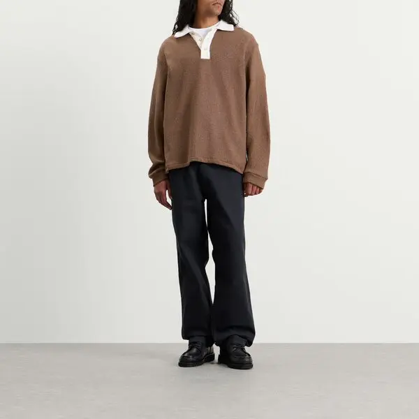 PALMES Knitted Rugby Shirt
