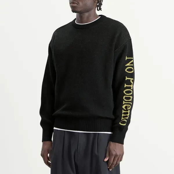 NO PROBLEMO Logo Knit Jumper
