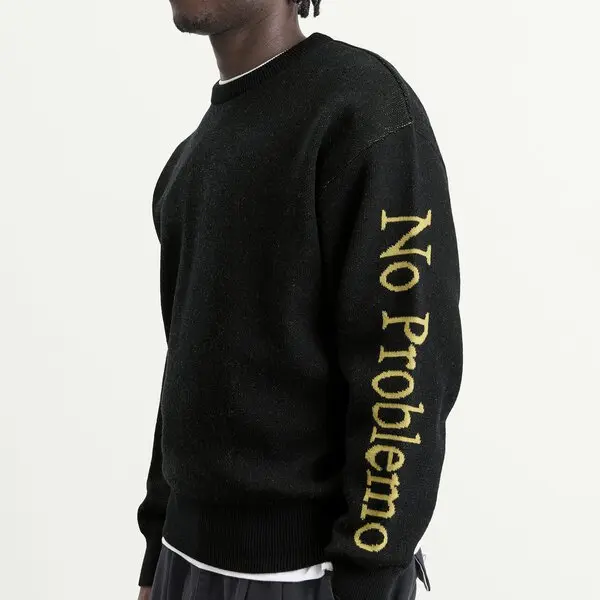 NO PROBLEMO Logo Knit Jumper
