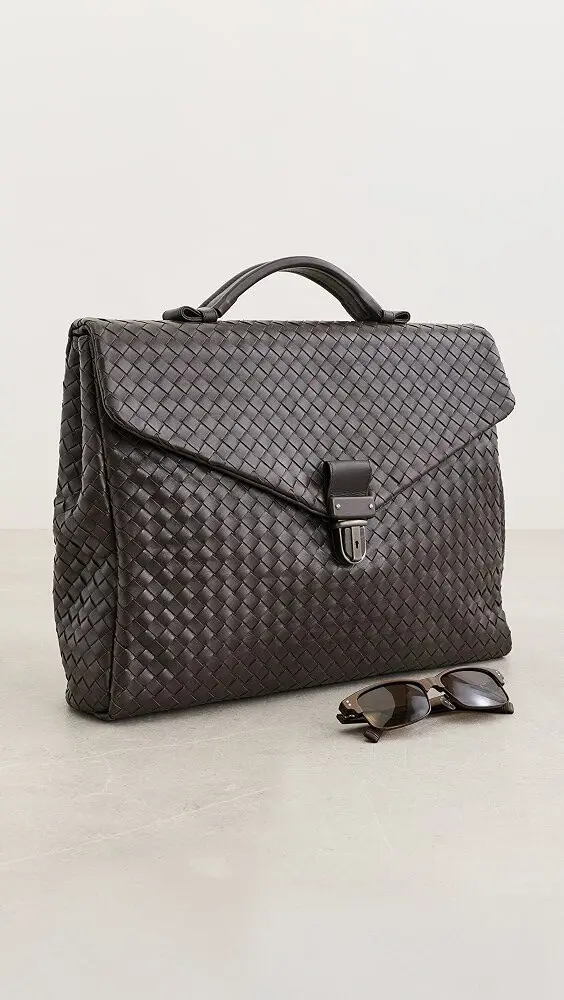 Shopbop Bottega Veneta Intrecciato Briefcase
