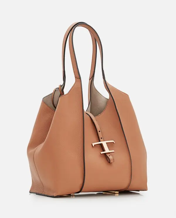 TOD'S Small Tote Bag - Marrone