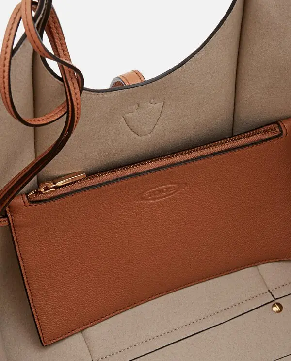 TOD'S Small Tote Bag - Marrone