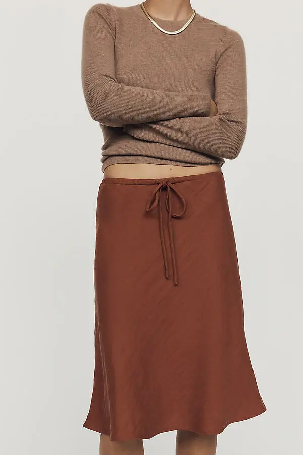 Maeve Classic Midi Skirt