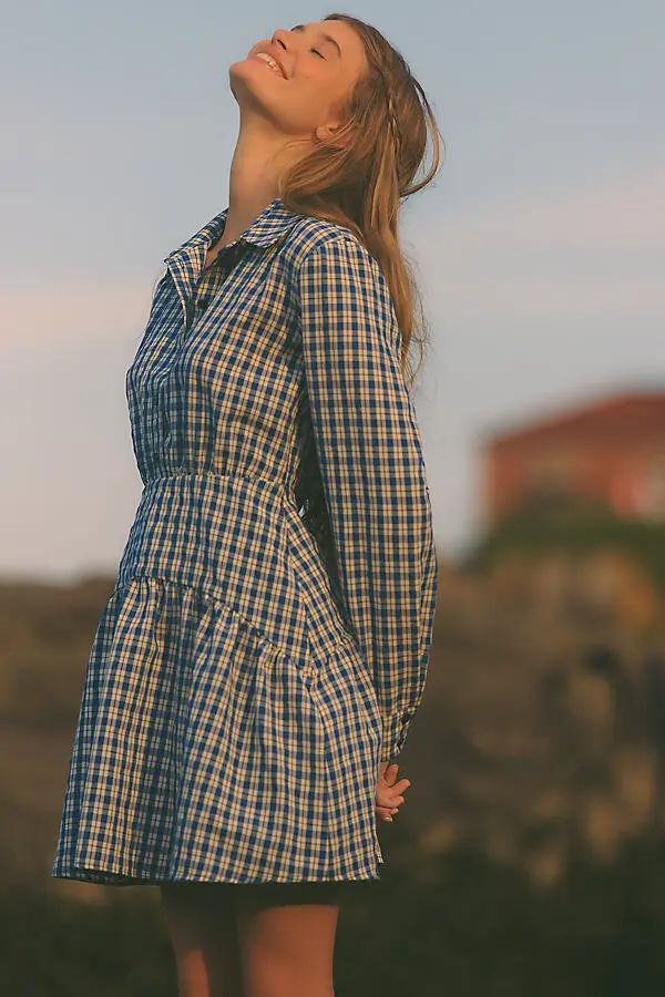 EXQUISE Tobie Mini Shirtdress