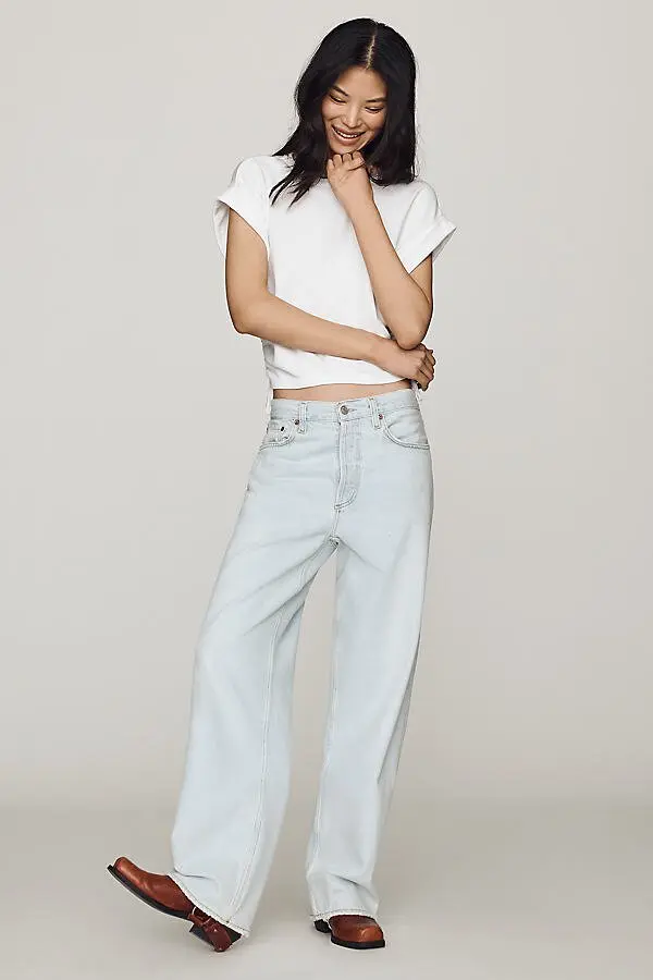Wilt Ruched Cotton T-shirt With Drawstring Detail - White